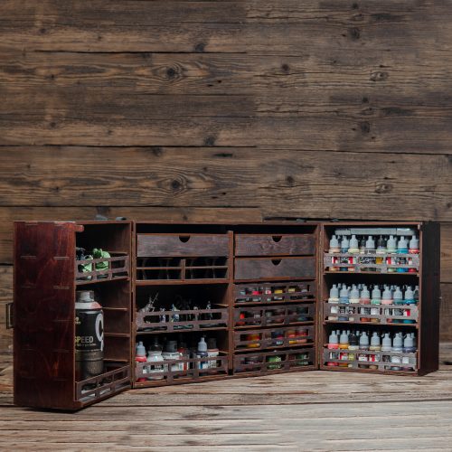 Portable miniature paint stations | frontierwargaming.com