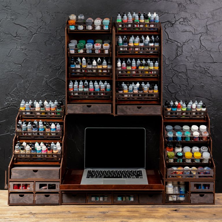 Tabletop paint stations & Paint cases | frontierwargaming.com