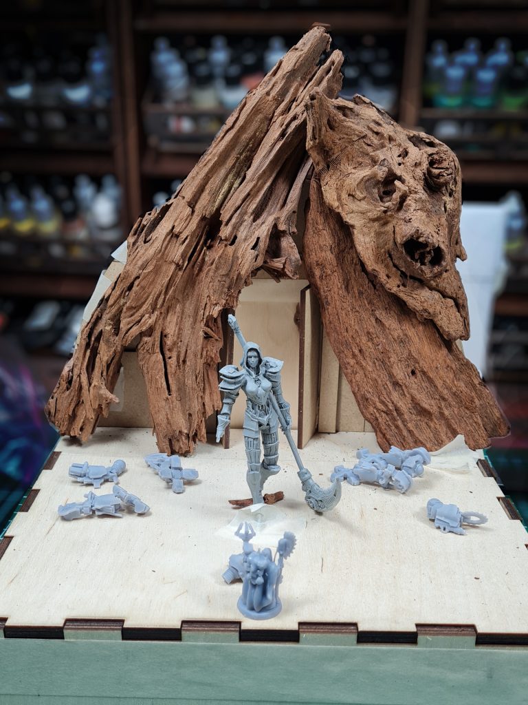 Creating a Diorama Pt. 1- Basing The Plinth – Frontier Wargaming