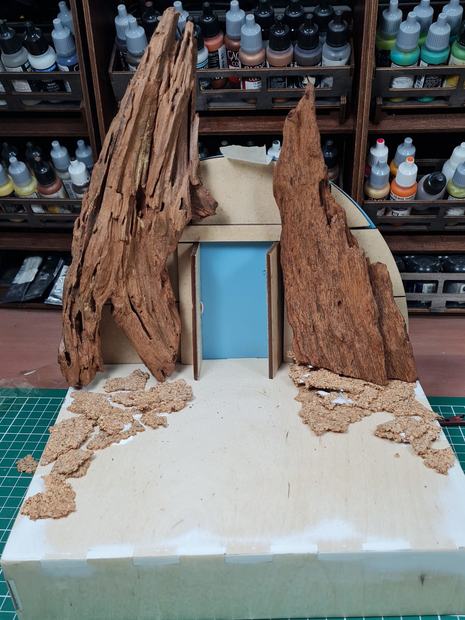 Creating a Diorama Pt. 1- Basing The Plinth – Frontier Wargaming